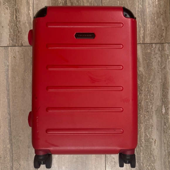 Solgaard | Storage & Organization | Solgaard Red Carry On Suitcase ...